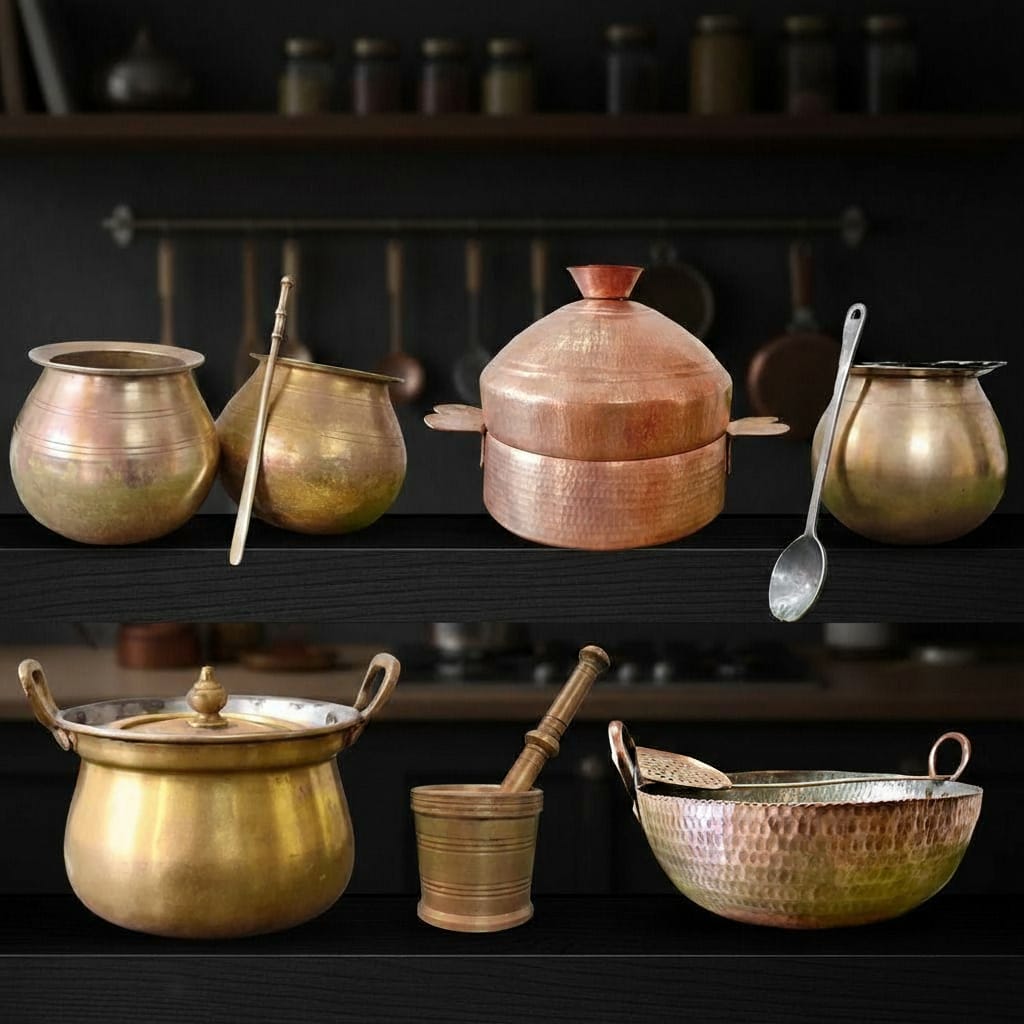 #1 Antique Shop of Brass Cooking Items - Bombay Antiques
