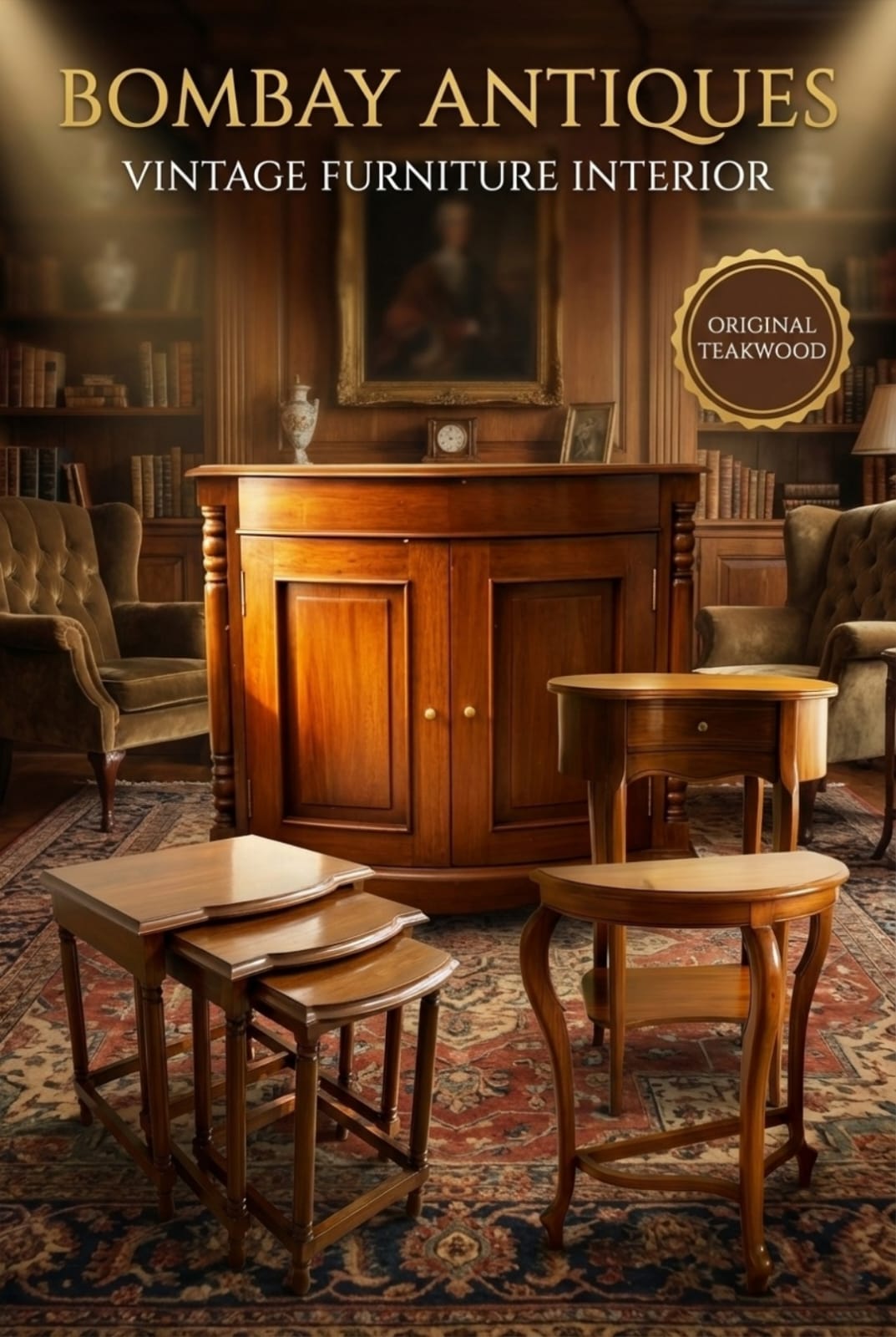 Antique Wooden Items | Best Vintage Decor | Bombay Antiques