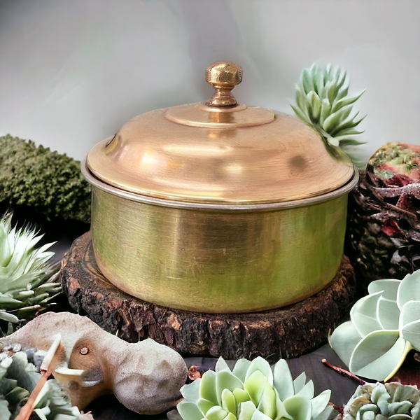 Brass Roti Dabba - Antique Chapati Box – Bombay Antiques